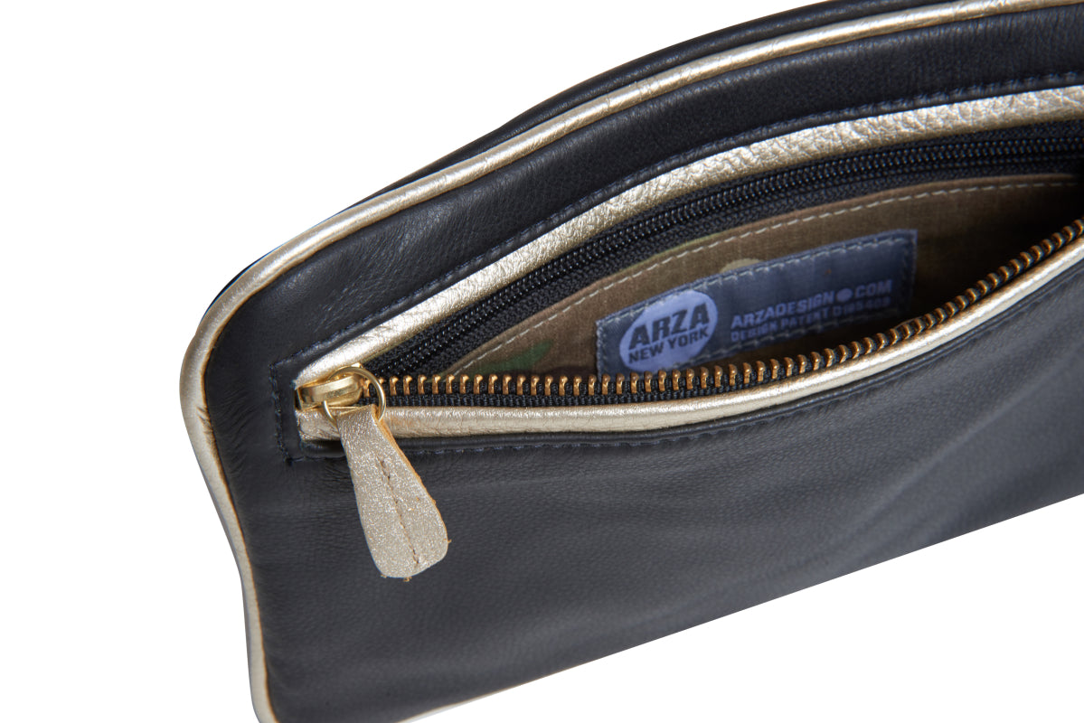 Limited edition - Hands-Free Bracelet Clutch - Medium - Black Matte wi ...